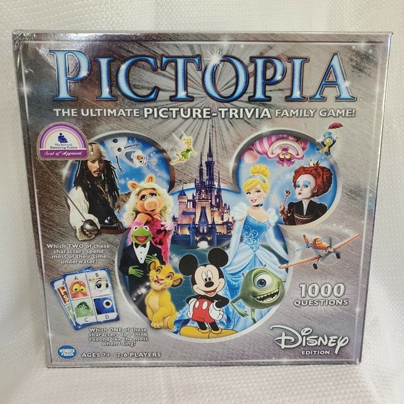Disney | Games | Pictopia Disney Edition The Ultimate Picture Trivia ...